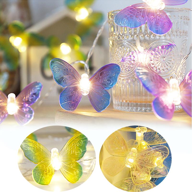 Buy LED Creative Modeling Lamp Light String Creative Butterfly Light ...
