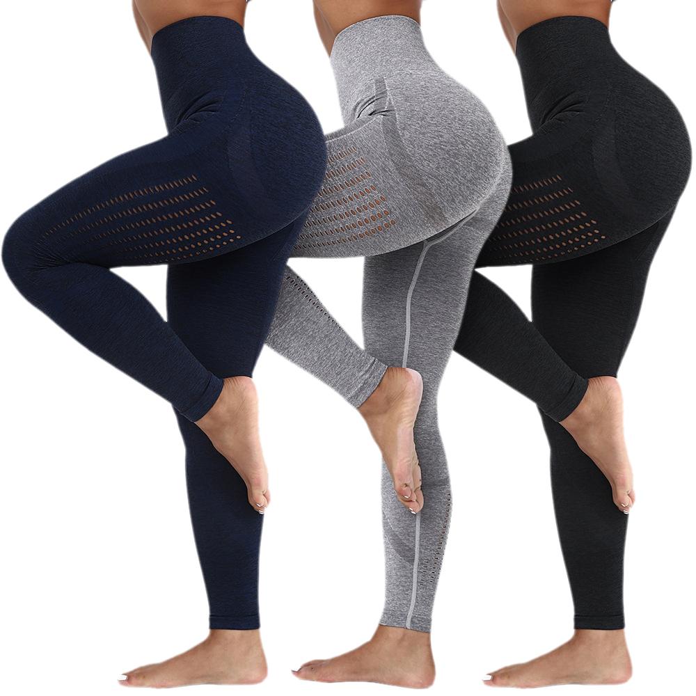 Buy Womens High Waist Leggings Gym Sports Fitness Skinny Long Trousers ...