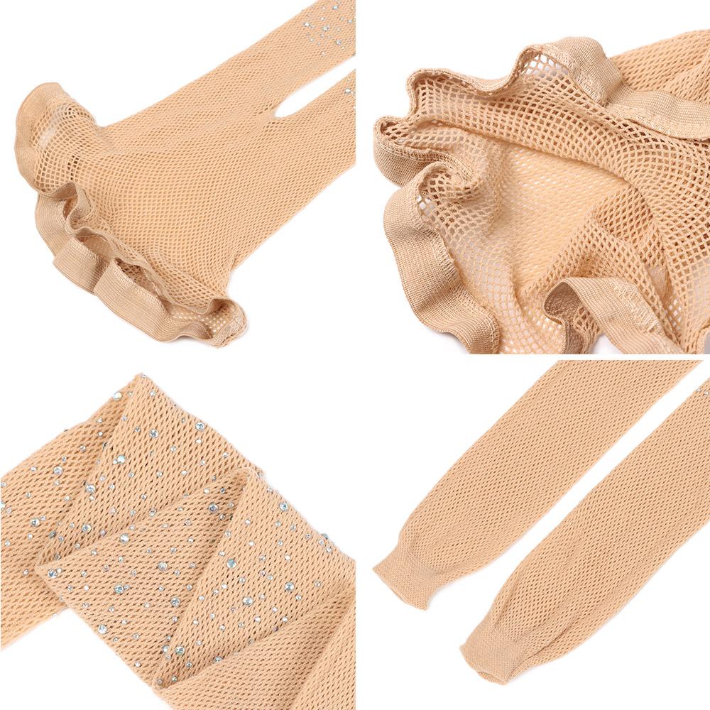 Cheap Female Slim Mesh Rhinestone Diamond Design Stocking Pantyhose ...