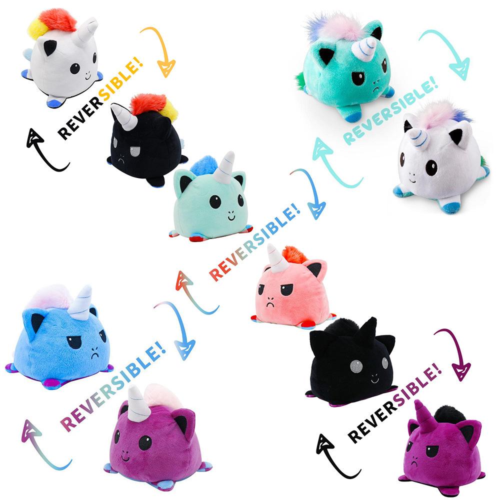 Cheap Reversible Flip Plush Stuffed Toy Soft Animal Cute Doll Children ...