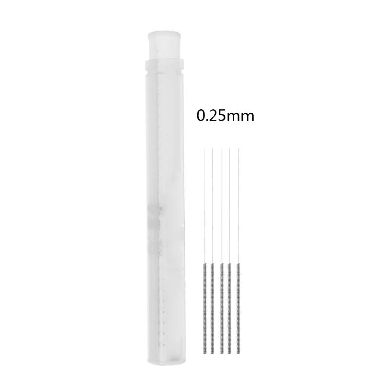 Buy 5Pcs 3D Printer Nozzle Bendable Cleaning Needles Stainless Steel ...