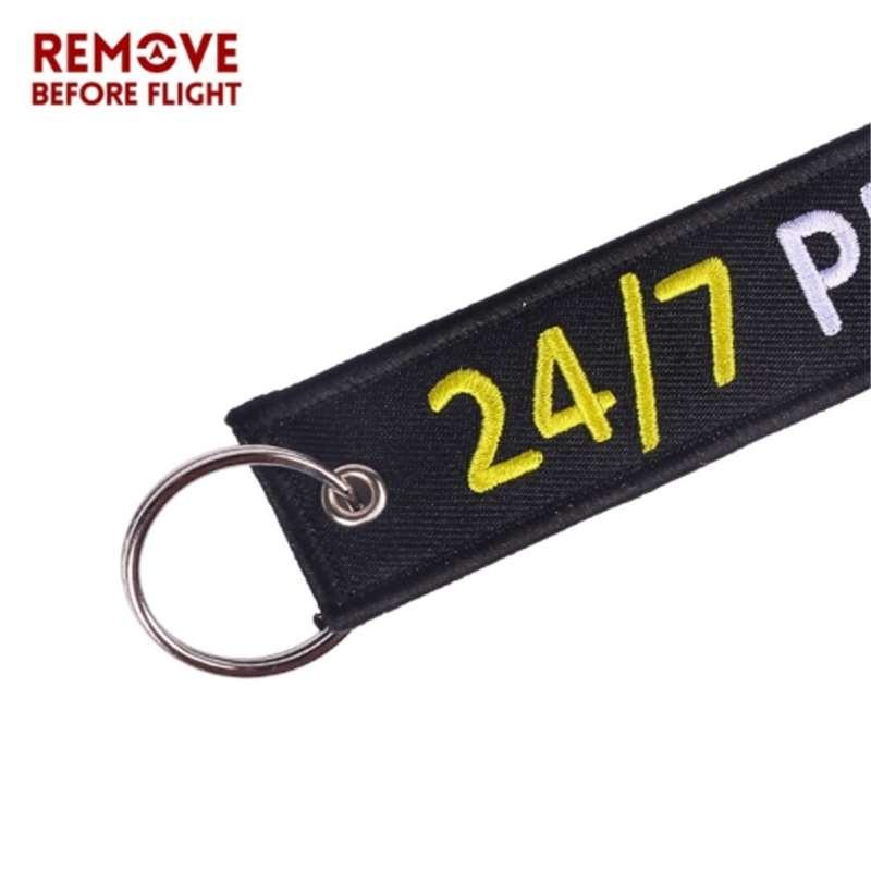 Buy Remove Before Flight 2pcs/set Safety Tag PILOT Key Chain Keyrings ...
