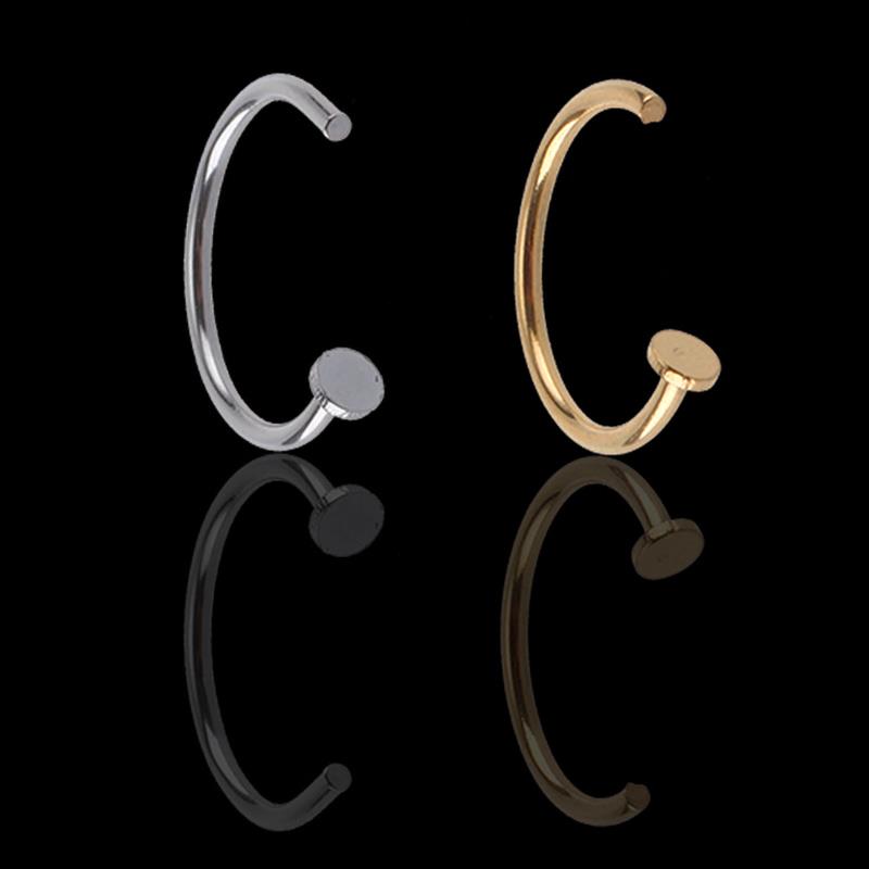 Buy Steel Nose Ring C-shaped Nose Nail Piercing Jewelry Jewelry Nostril ...