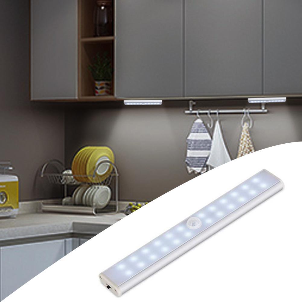 Motion Sensor LED Night Light Wireless Night Lamps For Kitchen Wardrobe ...