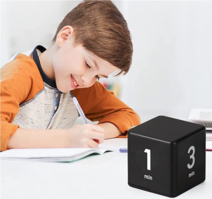 Buy Feilifan Cube Timer,Productivity Timer Kids Time Timer Gravity Sensor Flip Timer for Time ...