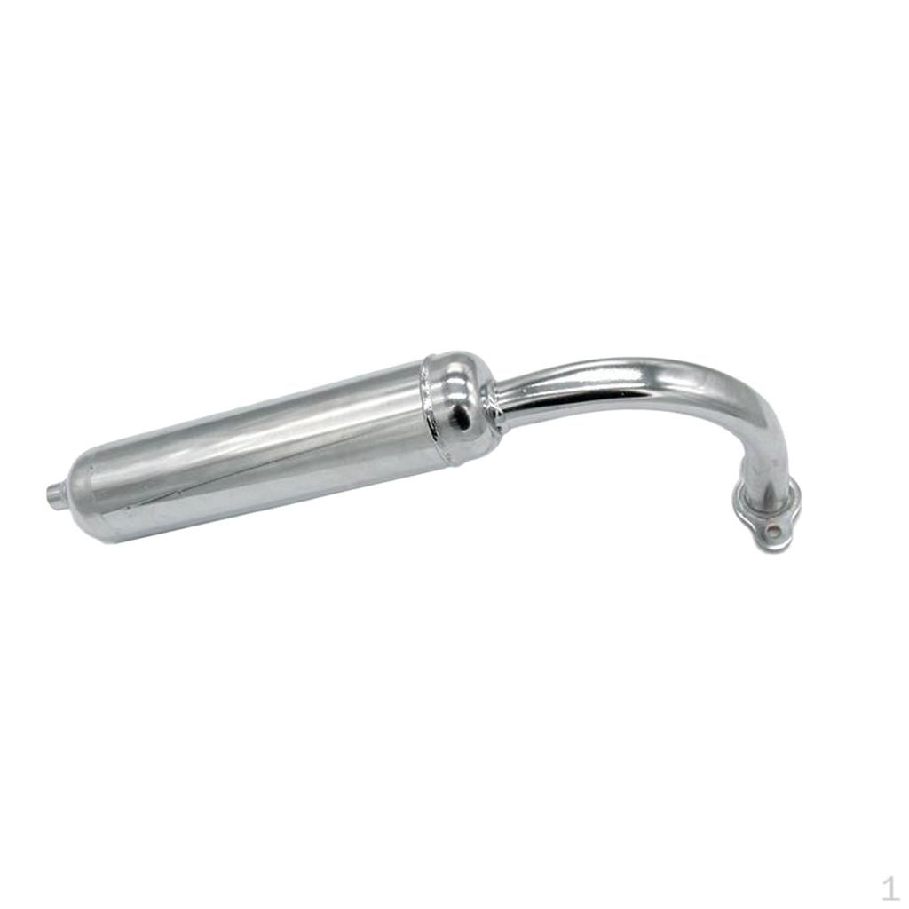 Buy Exhaust Pipe Muffler 48cc 66cc 70cc 80cc Motorised Motorized ...