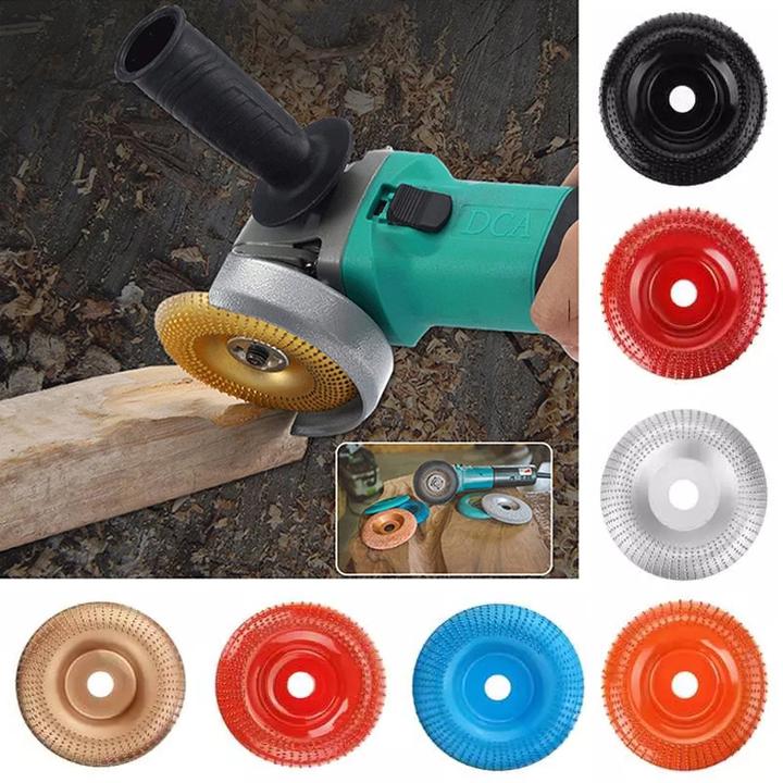 1PC For Angle Grinder Carving Rotary Tool Wheel Sanding 100mm Wood ...