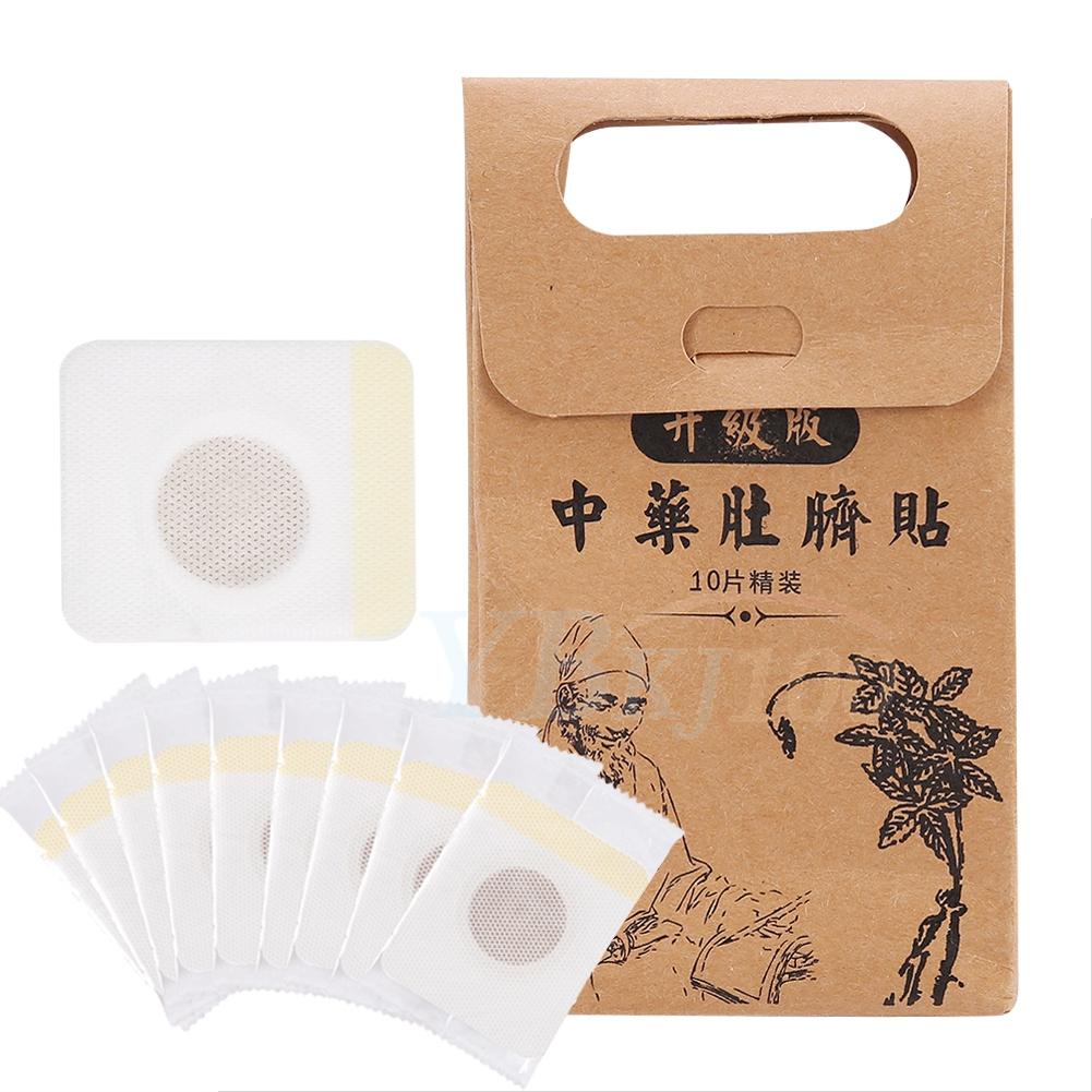 Buy 10Pcs/Box Slimming Patches Navel Stick Weight Losing Fat Burning ...
