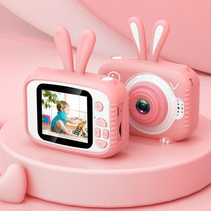 Buy Hd Cartoon Rabbit Children Camera Digital Photo Childlike Mini ...