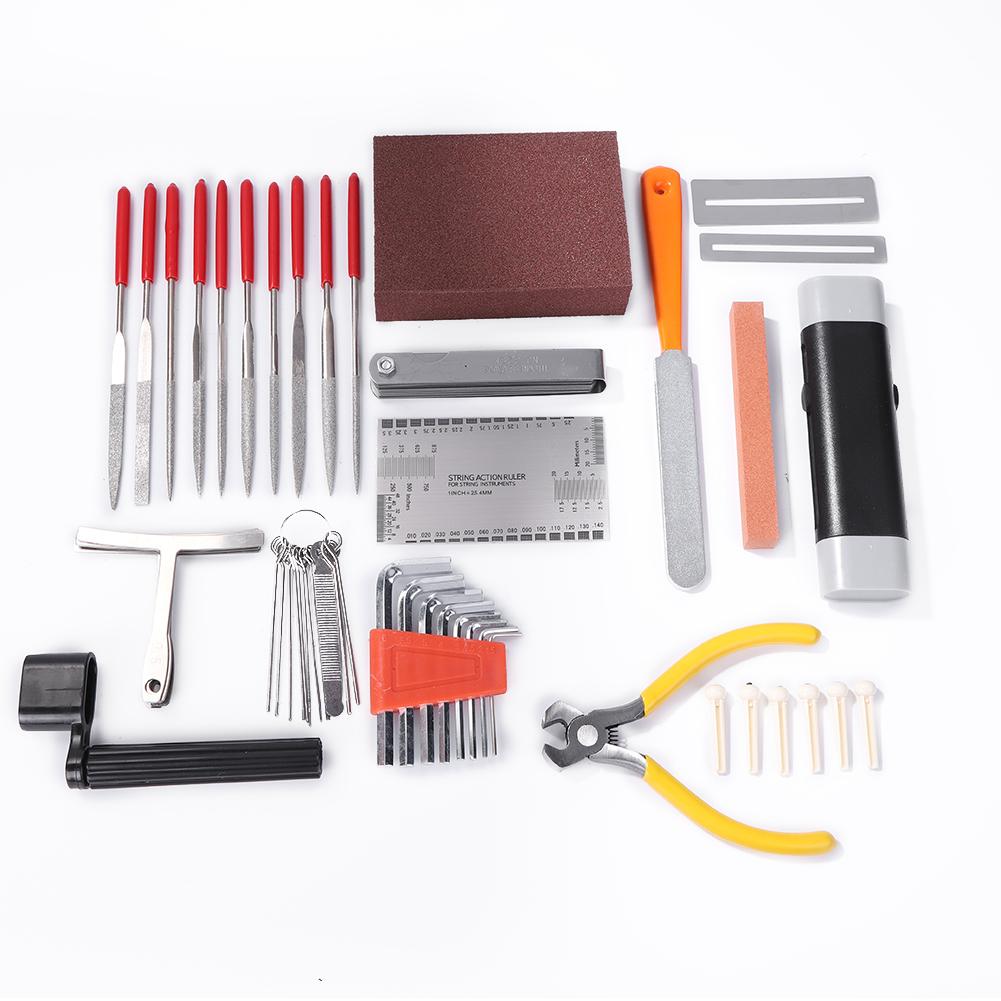 Cumpără 45buc chitara de reparare instrument de întreținere Kit String ...
