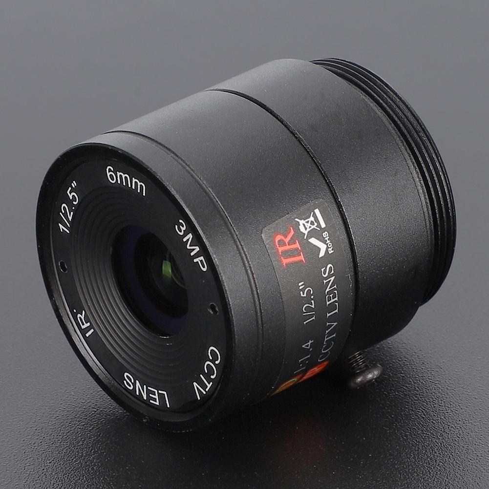 6mm 3MP HD F1.4 1/2.5 CS Mount CCTV Lens for Camera uygun fiyatlı satın alın - fiyat, ücretsiz ...