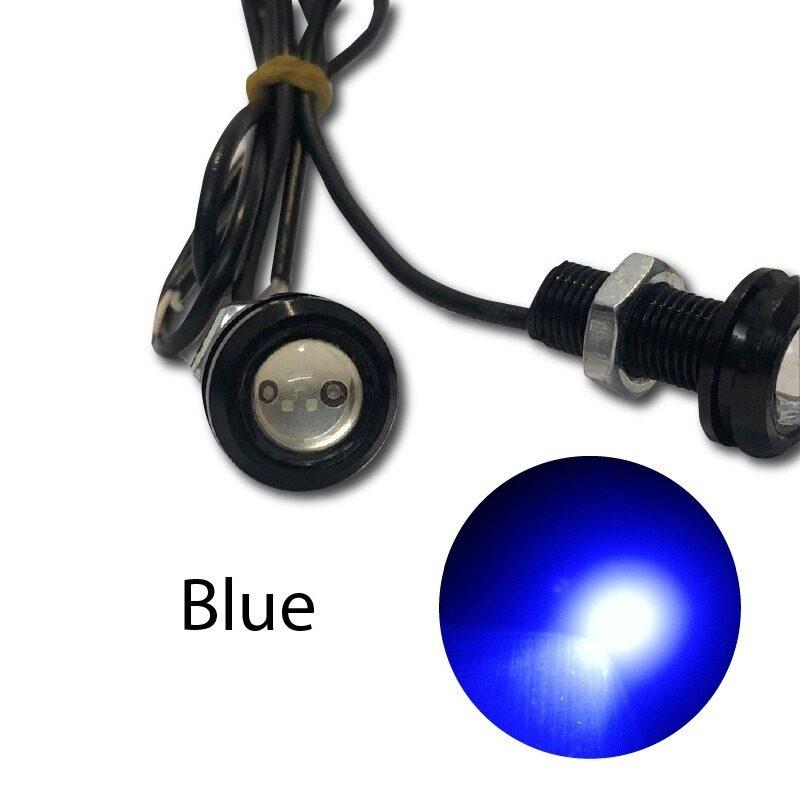 Buy 23mm BLUE 2PCS Eagle Eye 12V Car LED Auto DRL Daytime Running ...