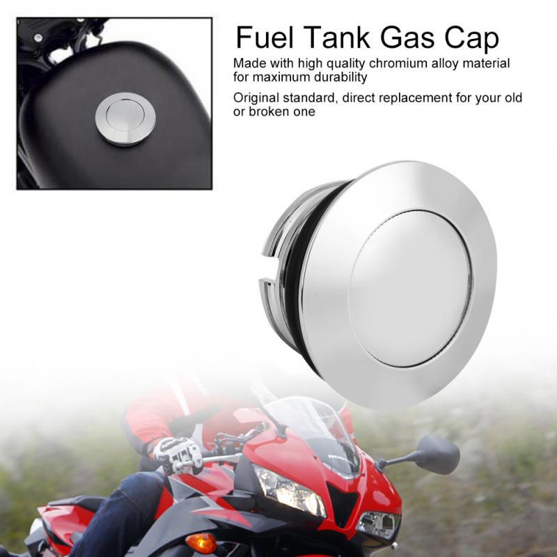 Buy Durable Alloy Fuel Tank Gas Cap Pop Up Oil Reservoir Gas Cover for ...