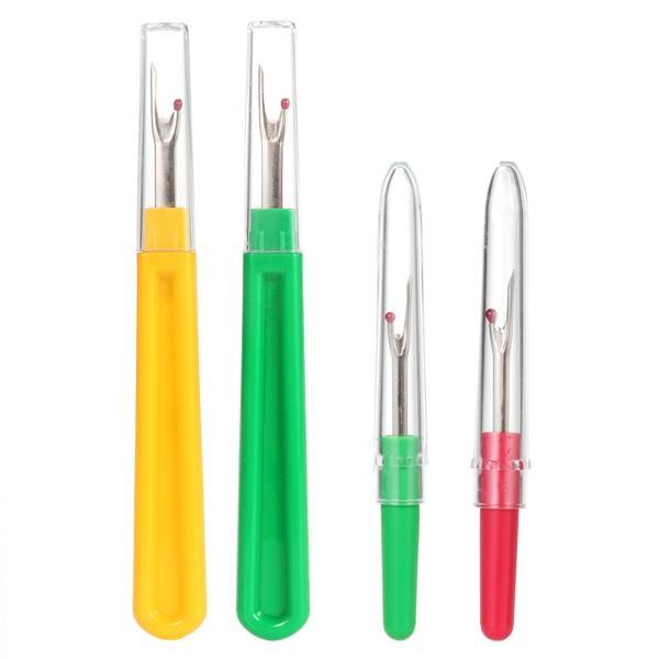Buy 4pcs Seam Ripper Plastic Handle Sewing Stitch Thread Unpicker ...
