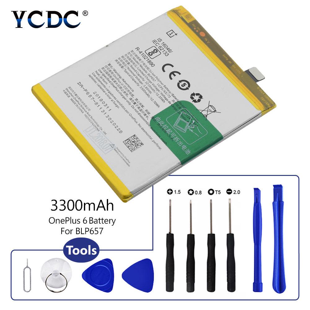 Buy Original BLP657 Battery For OnePlus Six 1+ One Plus 6 3300mAh ...