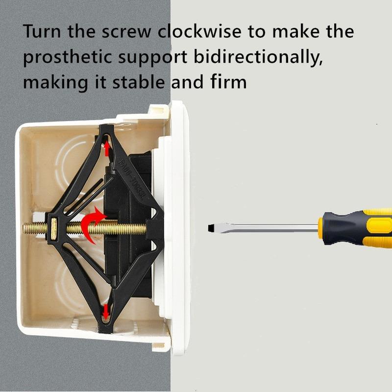 Cheap 3pcs 86mm Dark Box Repair Screw Switch Old Socket Box Replacement ...