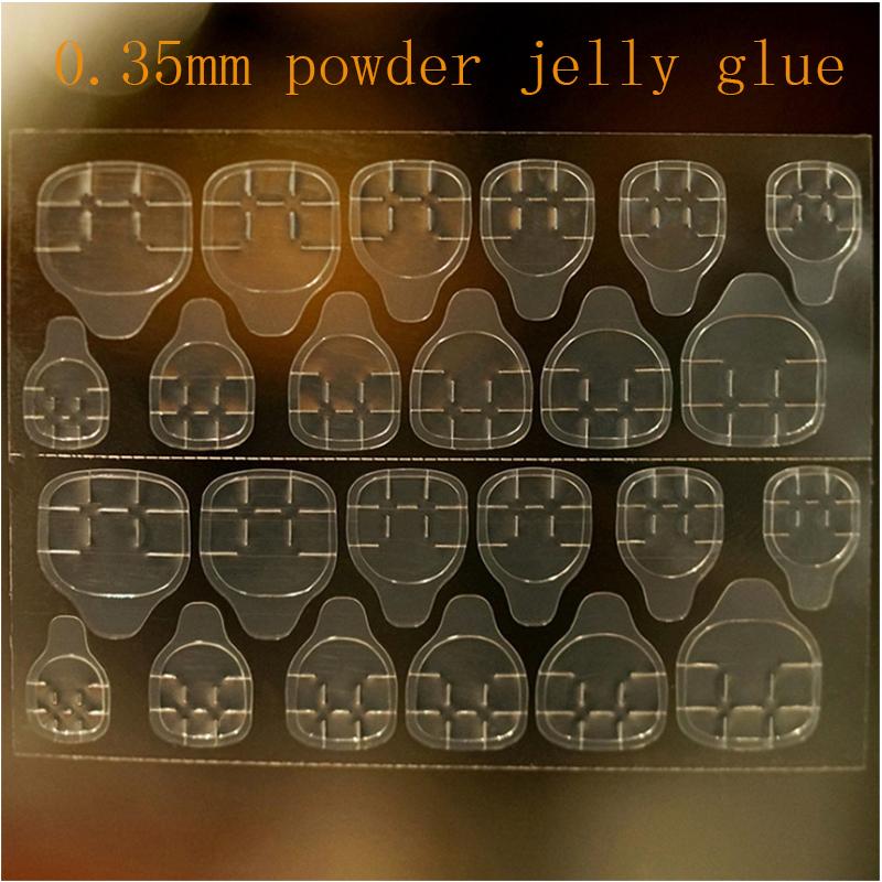 Buy 24X Faux Full Coverage Nail Art Tools Wearable Nail Tip Fake Nails ...