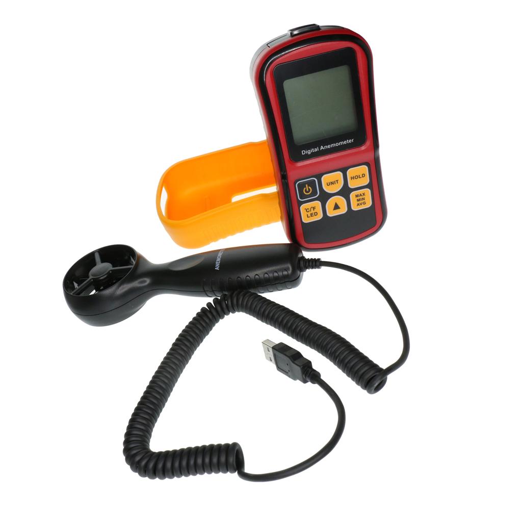Buy GM8901 Digital Air Flow Anemometer Wind Speed Meter Gauge Measure ...