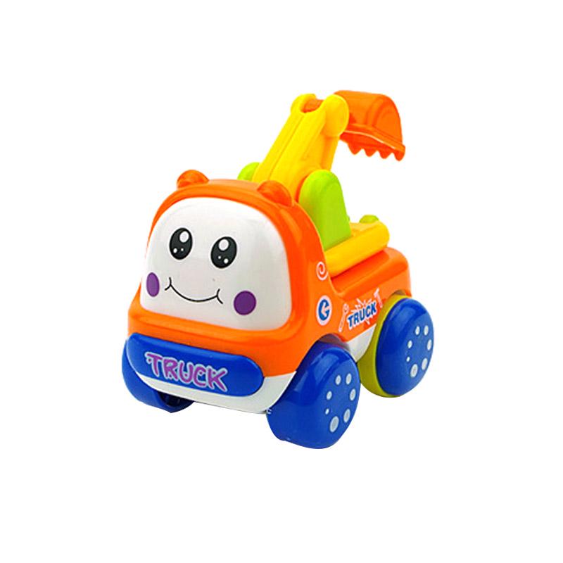 Buy Engineering Decoration Crane Model Q Car Toy Children Team Version ...