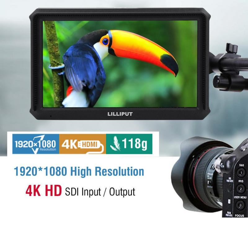 Buy LILLIPUT A5 5Inch IPS Screen 4K Full HD Monitor Camera Monitor for ...