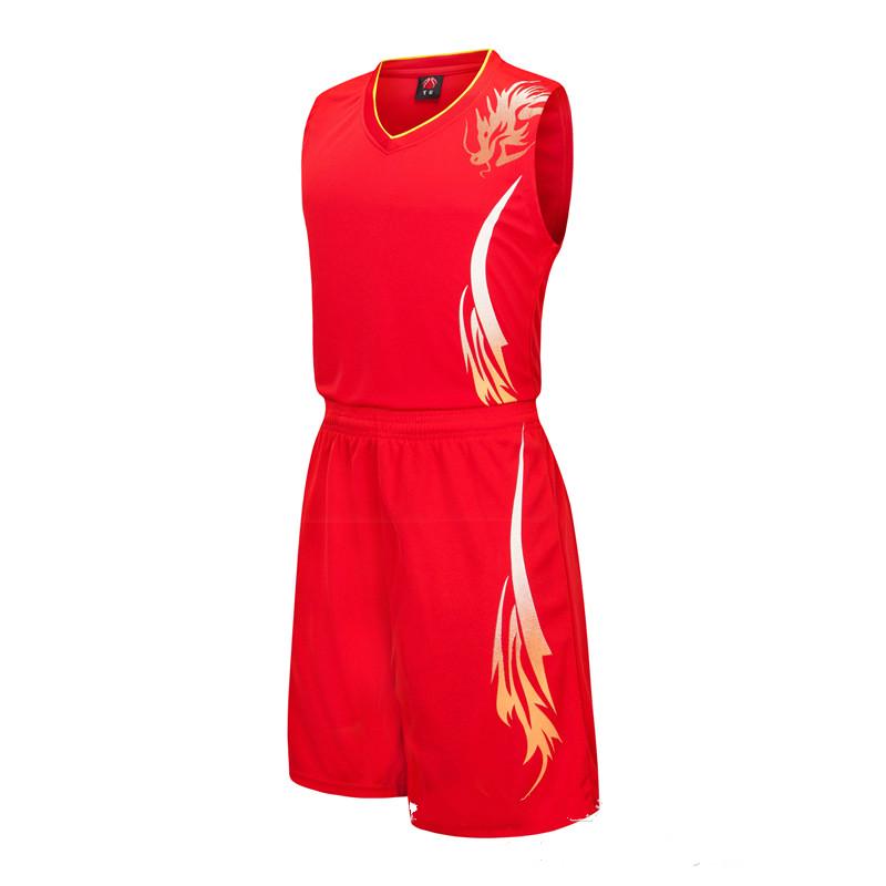 Buy Basketball Suit Sports Suit Teenagers Team Training Jersey at ...