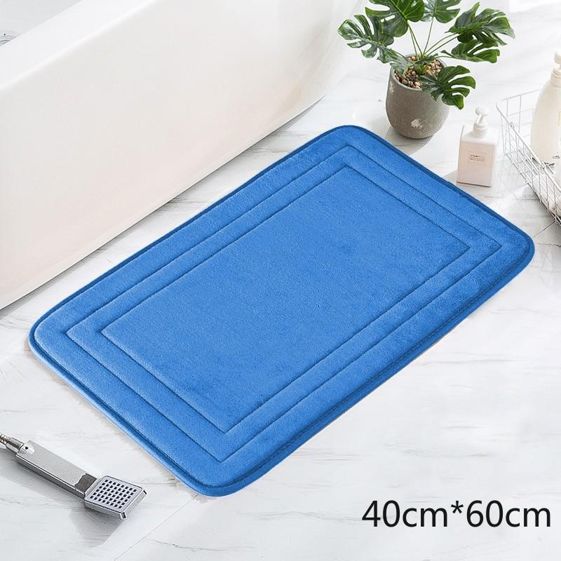 Cheap Retrogression Embossed Bathroom Bath Mat Non-slip Carpets In Wash ...