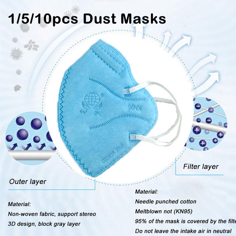Buy Eason Particulate Respirator Dust Masks Disposable Anti Pollution ...