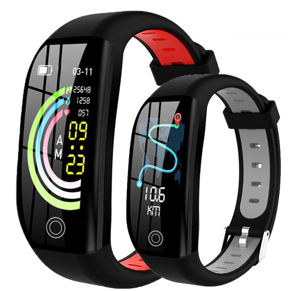Satın alın F21 Colored Screen Heart Rate Blood Pressure Monitor ...