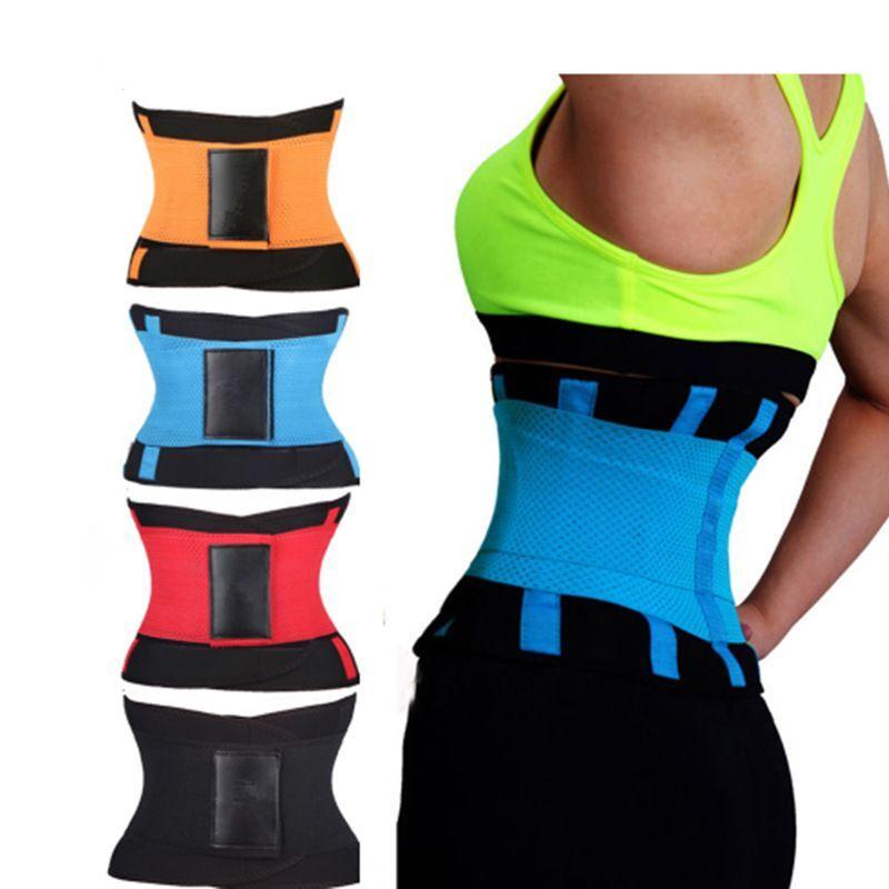 Buy Fitness Belt Body Shaper Waist Trainer Trimmer Corset Waist Belt ...