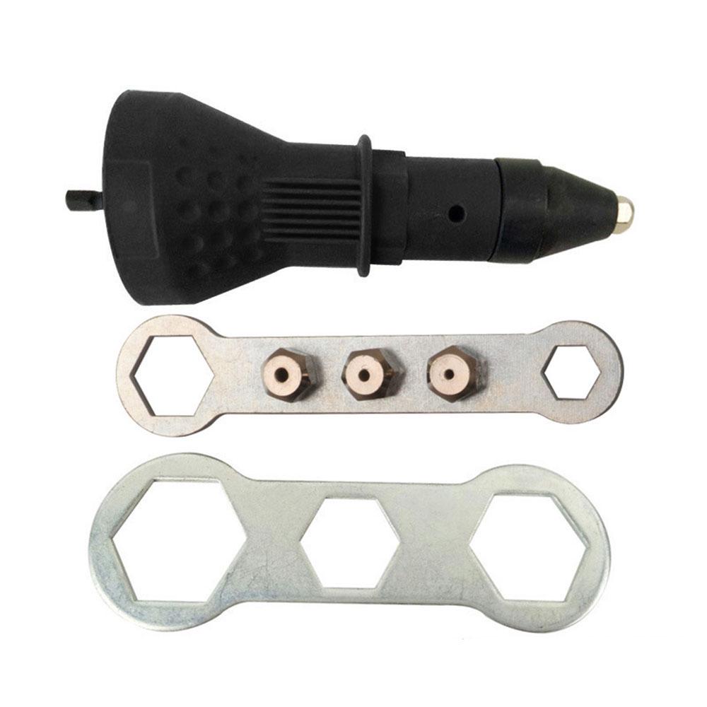 Buy Electric Riveter Rivet Gun Adapter Core Rivet Gun Transfer Head ...