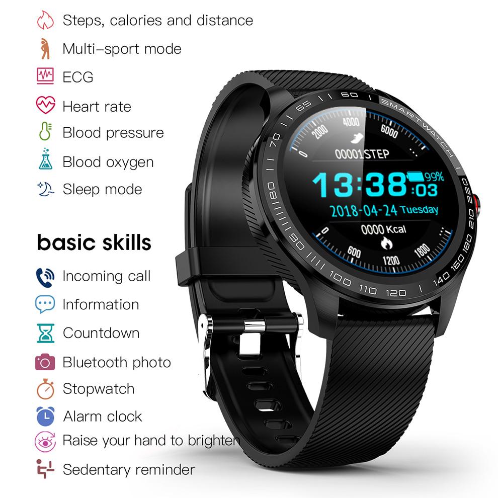 L8 L9 Smart Watch Men Full Round Multi-Touchable Smartwatch Waterproof ...