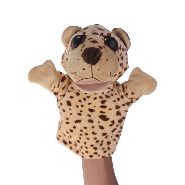 Buy Adorable Plush Hand Puppet Leopard Zoo Friends Animals Educational ...