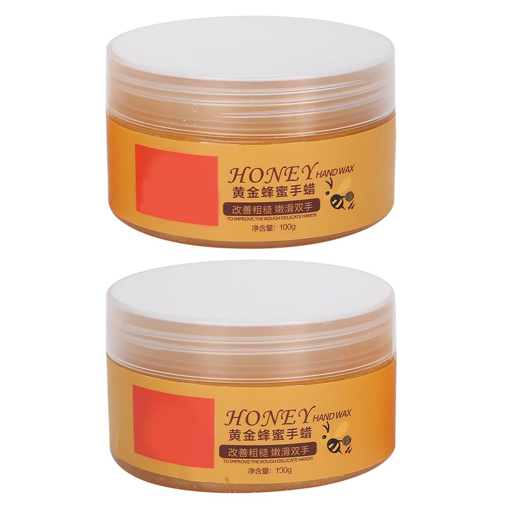 Buy 2pcs Honey Hand Wax Exfoliating Hand Mask Whitening Moisturizing ...