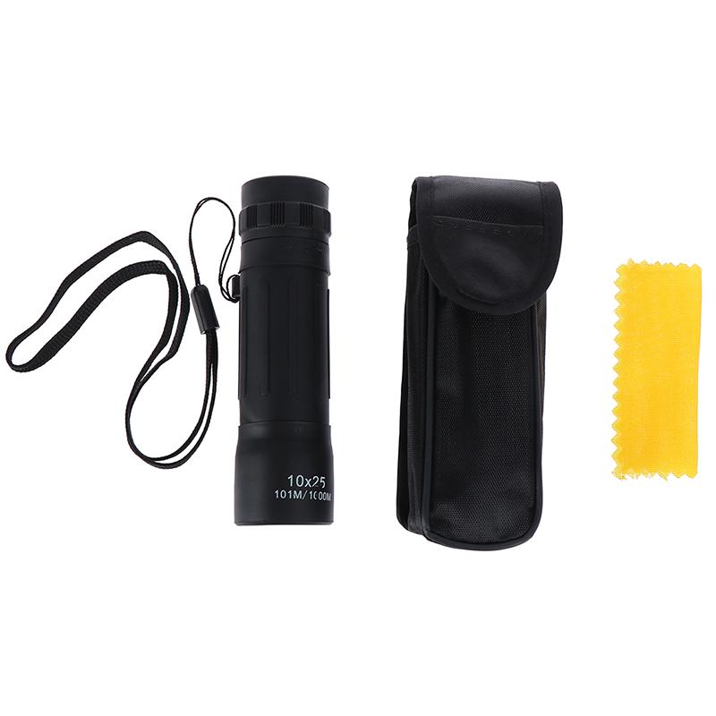 Buy 1Pc Super High Power 10X25 Portable Hd Night Vision Mini Monocular ...