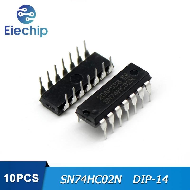 Buy 10PCS SN74HC02N DIP14 SN74HC02 74HC02 DIP-14 Logic IC New original at affordable prices ...
