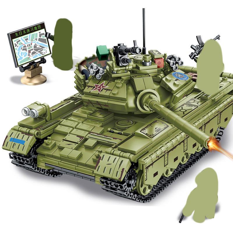 💰Köp billigt online 105682 Military Series 59 Main Battle Tank Assembly ...