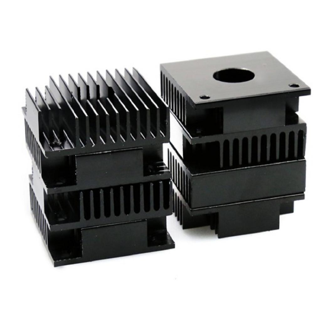 Extruder Heat Sink 40*40*11mm Black for 3D Printer Makerbot MK7 MK8 ...