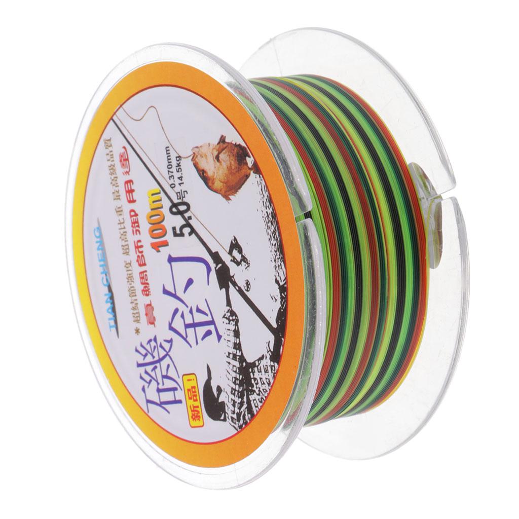 Buy 100m Nylon Braided Fishing Line Soft Rock Casting Fishing Line ...