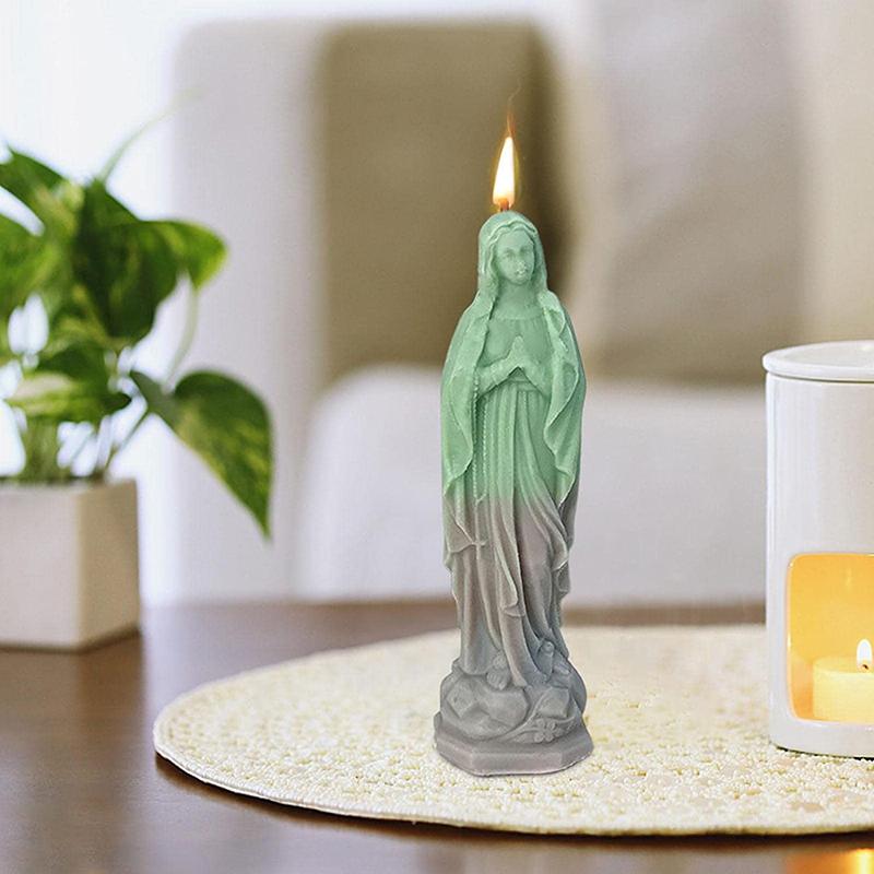 Cheap 3D Statue Silicone Mold DIY Candle Making Aromatherapy Candle ...