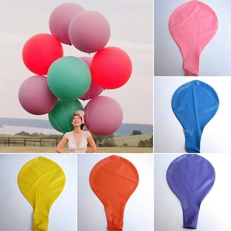 1 PC 36 Inch Round Latex Balloons For Birthday Wedding Party Decoration ...