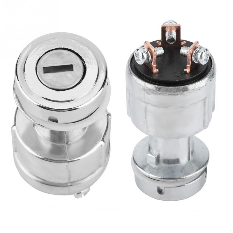 Ignition Switch Starter with 2 Keys for 12V/24V Car Motorcycle Boat ...
