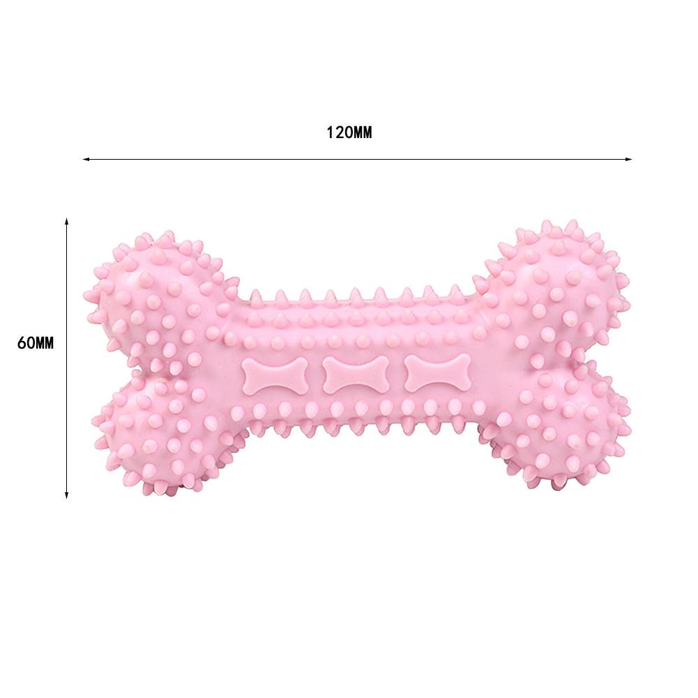 Buy TPR Pet Toy Thorn Bone Dogs Bite Chew Molar Tooth Cleaning Interactive Toys at affordable ...