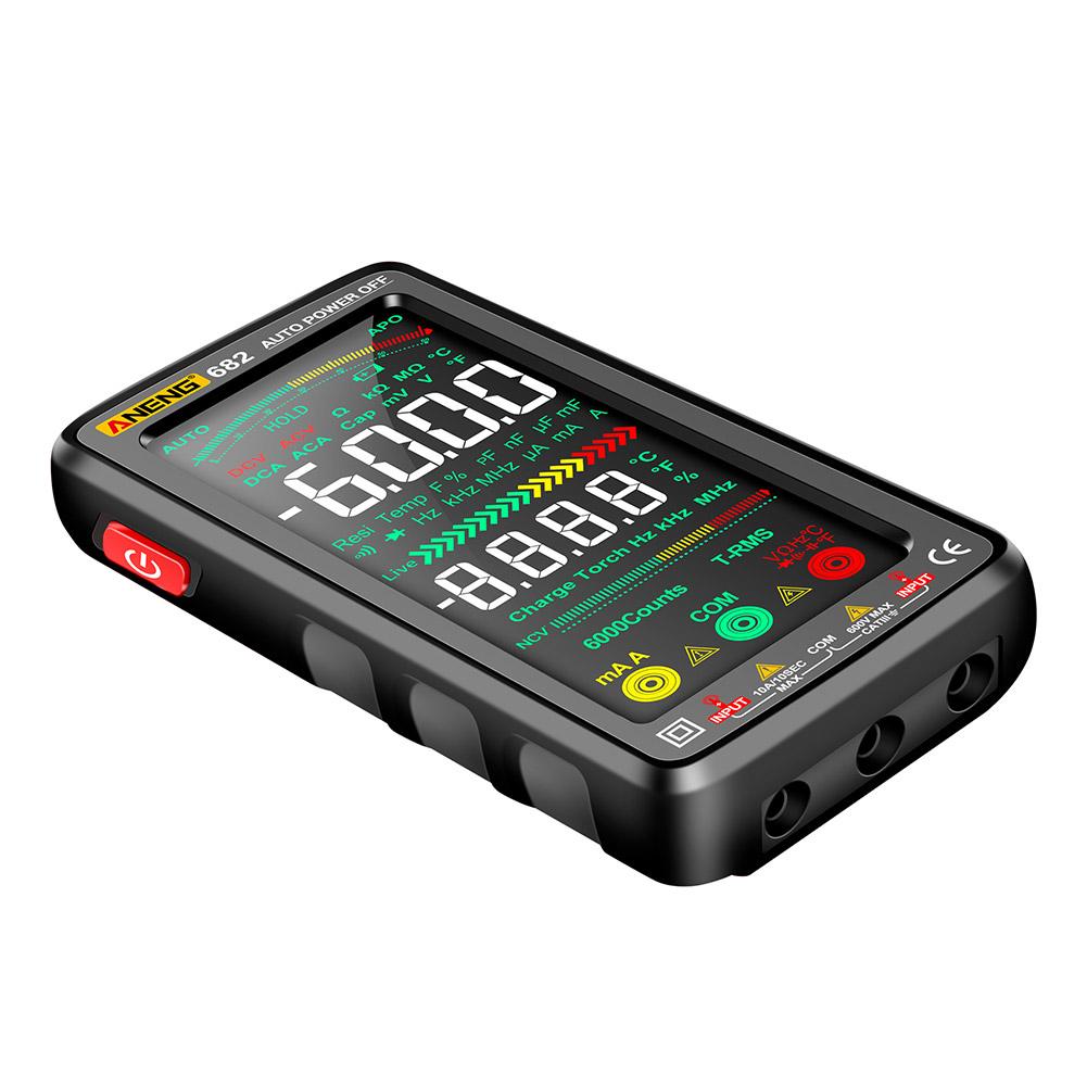 Cheap ANENG 682 Smart Multimeter Big Color Screen Ammeter Rechargeable ...