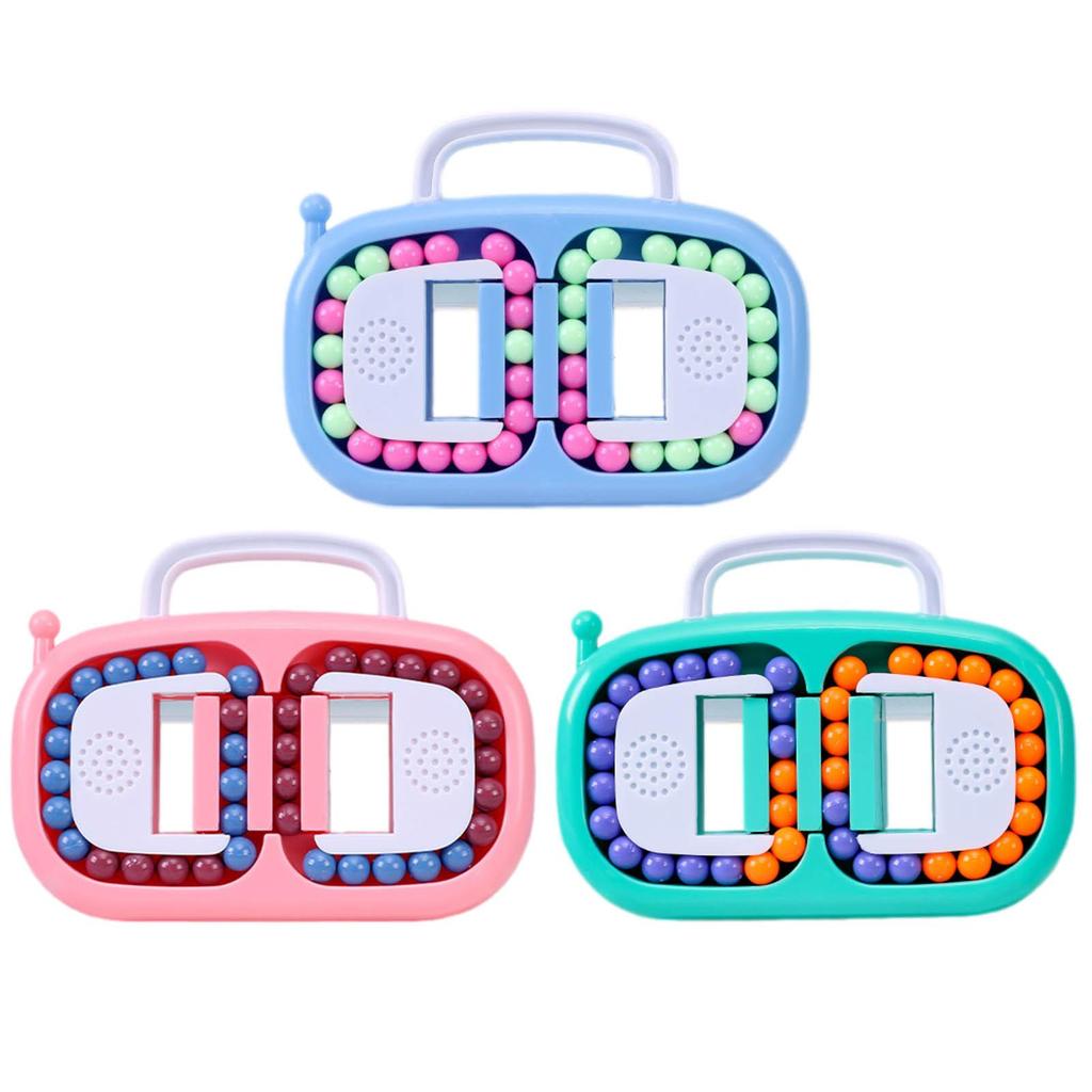 Magic Bean Rotating Cube-Decompression Intelligence Puzzle|Small Beads ...