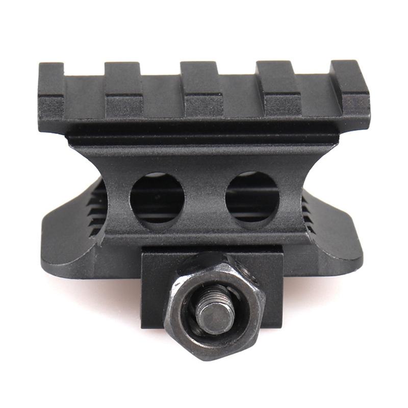 Cheap Picatinny Riser Mount Bracket 4 Slots 1 inch Profile See through ...