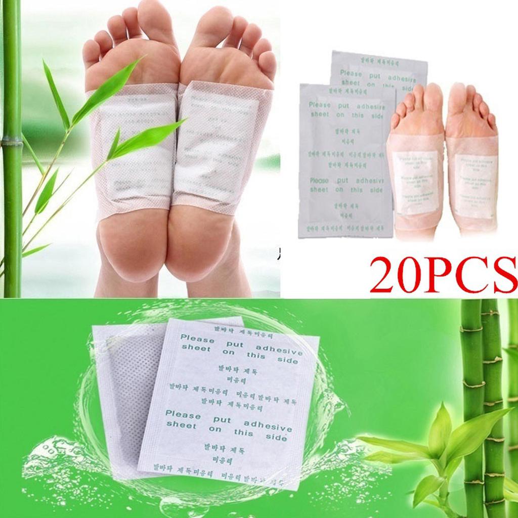 Buy 20PCS Health Care Slim Patch Plaster Stickers Foot Pad Lose Weight ...