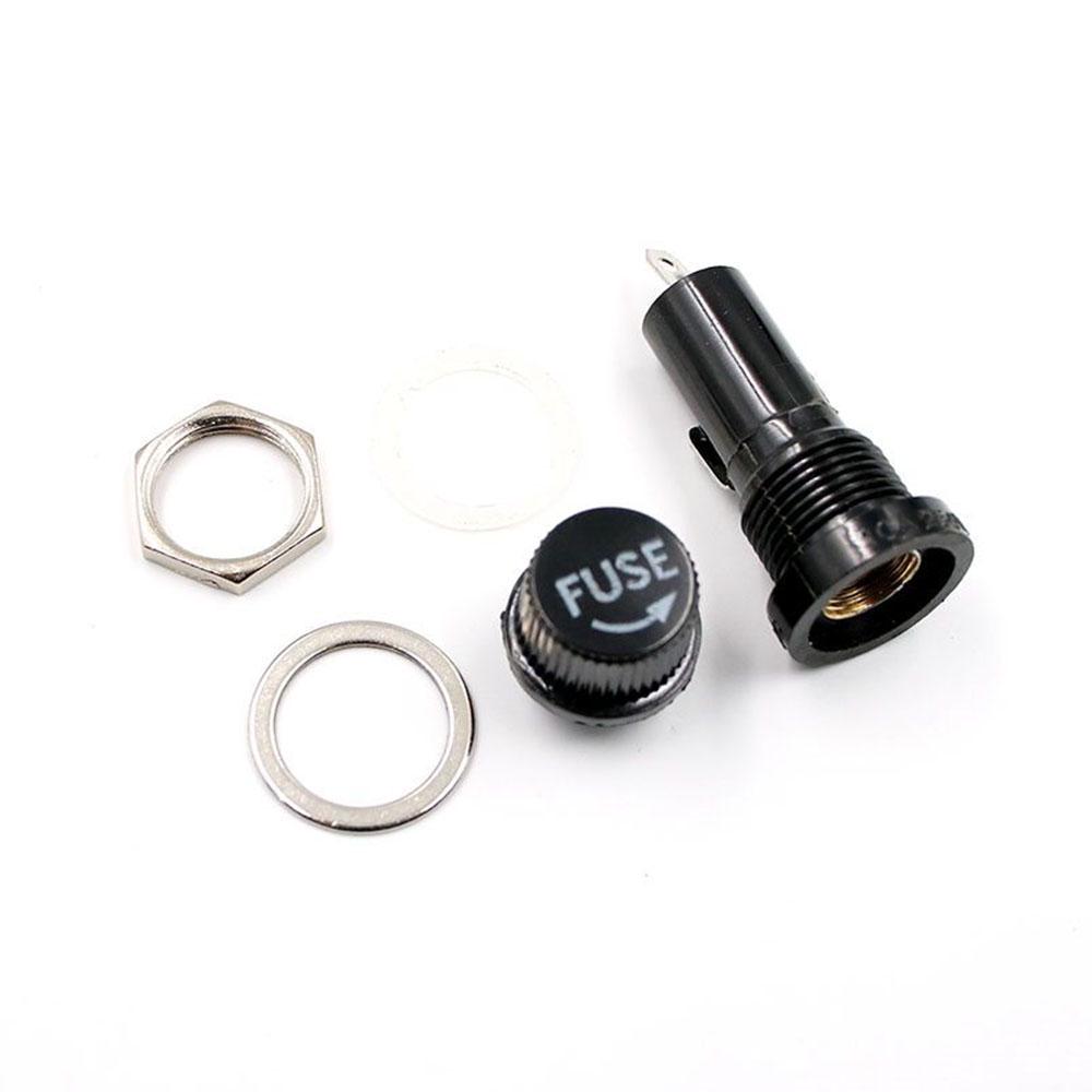 Buy 5pcs 5*20mm 6*30mm glass fuse holders 5x20 6x30 insurance tube ...