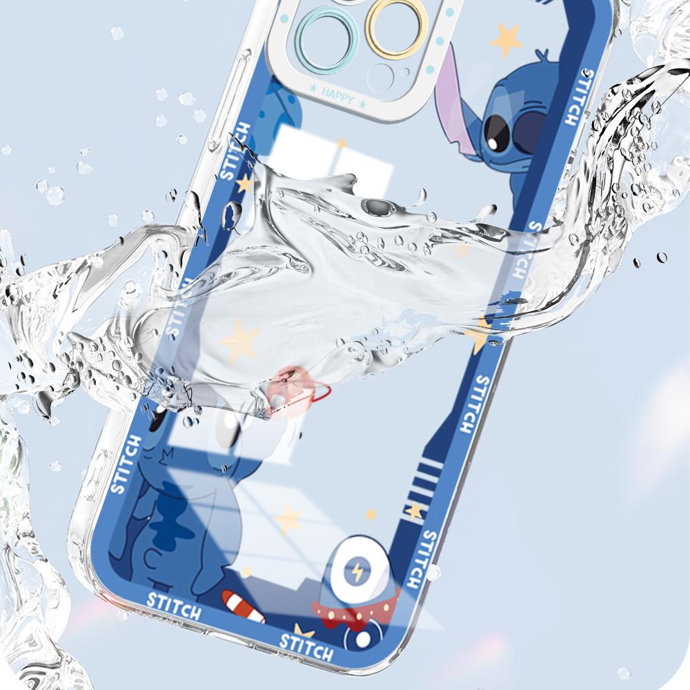 Cheap Original Shockproof Cartoon Stitch Crystal Case Full Cover Camera ...