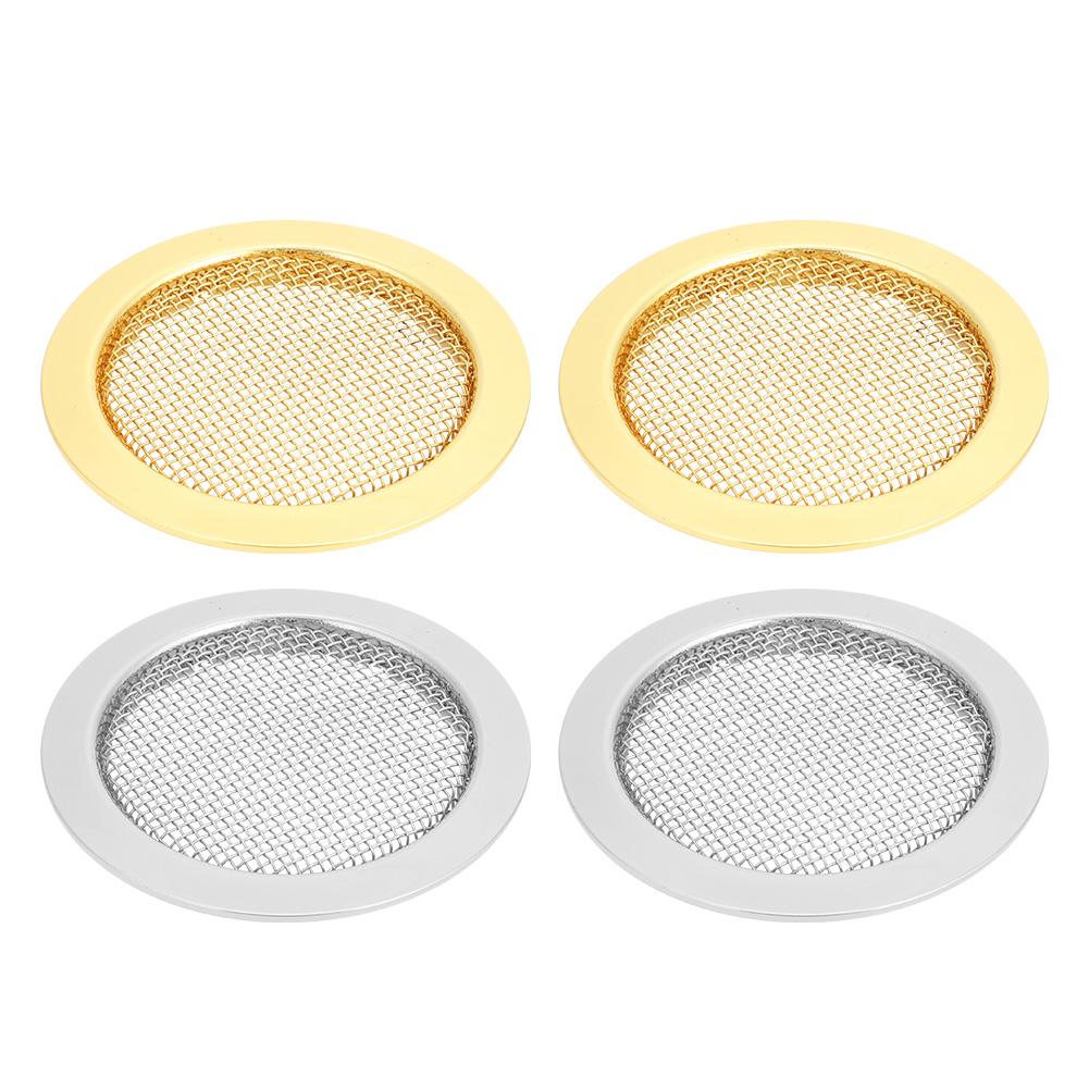 Buy 2pcs Silver/Gold Guitar Sound Hole Cover Alloy for Resonator at ...