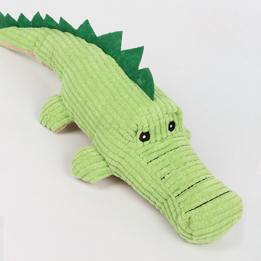 Stuffed Soft Lightweight Squeaking Crocodile Toy Entertainment Toys for ...